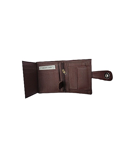 Buy Unique leather tri fold wallet with compartments Online @ ₹299 from ...
