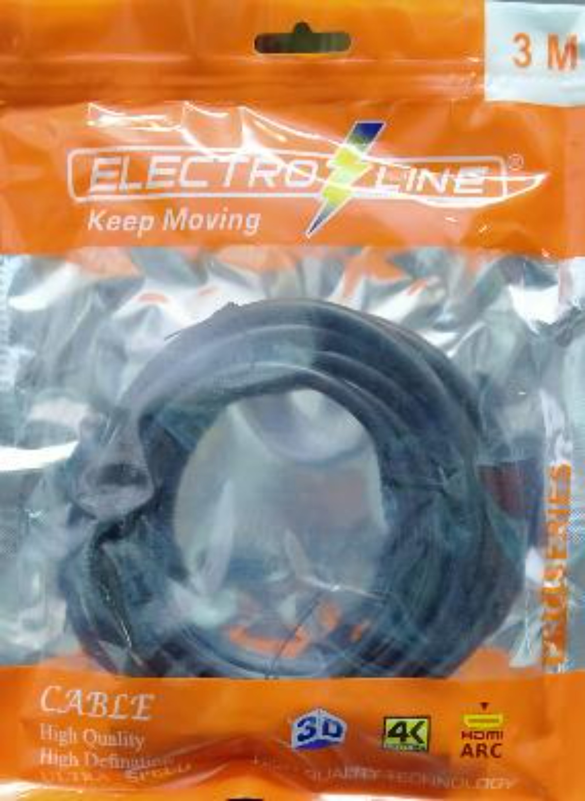 Buy ELECTROLINE HDMI CABLE 3 M Online @ ₹250 from ShopClues
