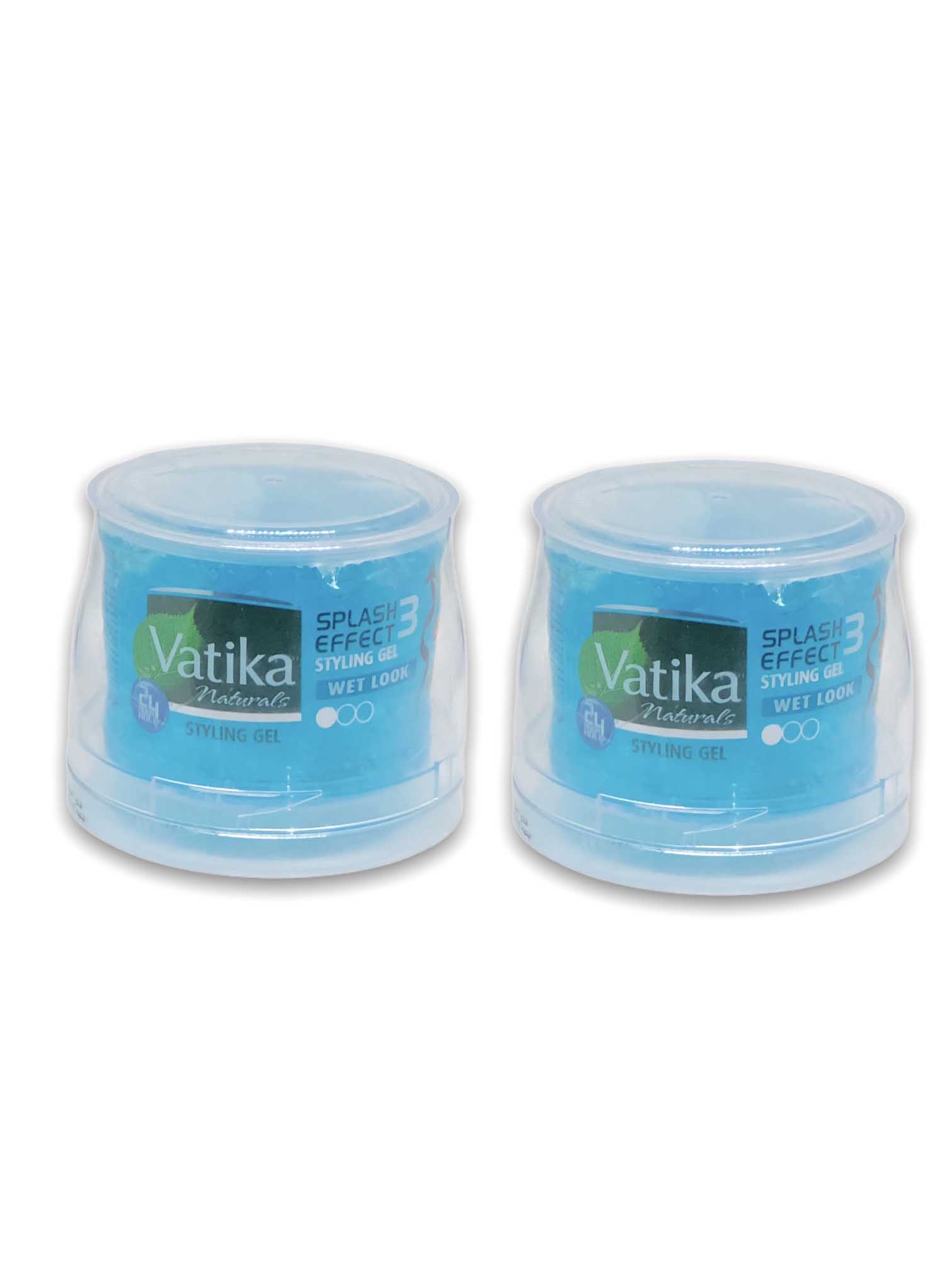 Buy Vatika Splash effect Wet Look Hair Gel 250ml (Pack Of 2, 250ml Each ...