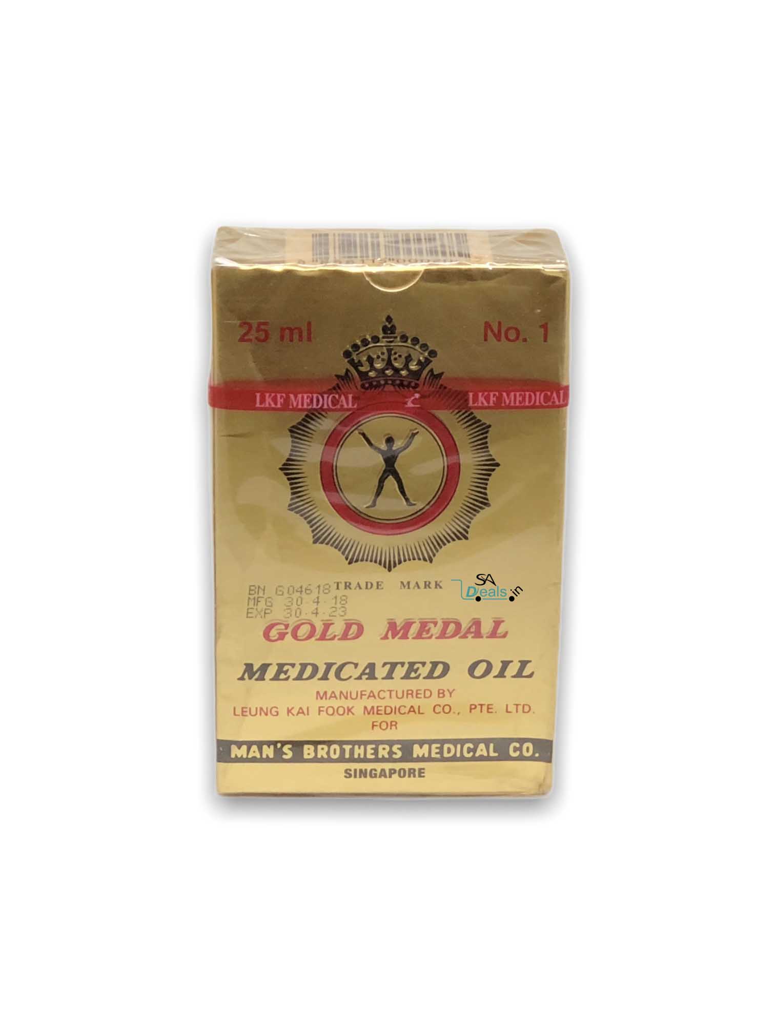Buy Gold Medal Medicated Oil 25ml (Pack Of 3, 25ml Each) Online @ ₹899 ...