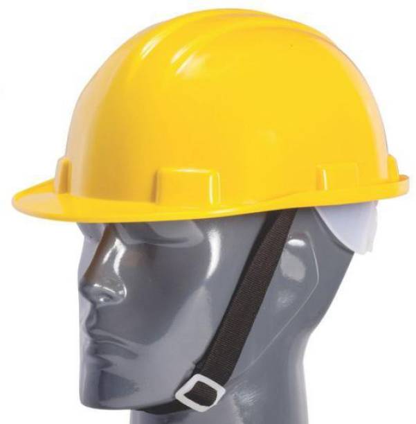 Buy Safety Helmet with Ratchet Adjustment 6 Point Cradle Construction ...
