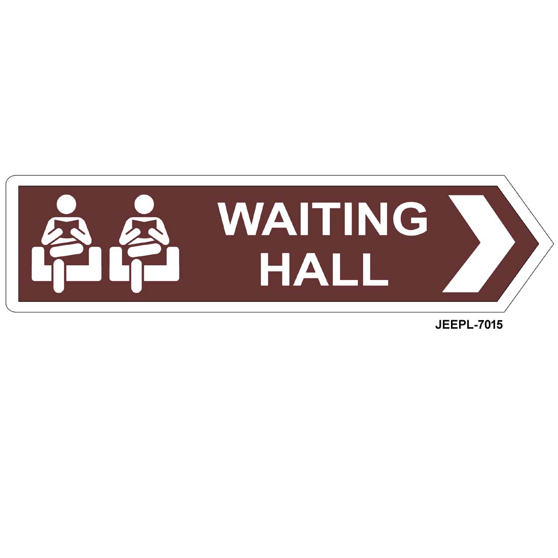 Buy Jeepl Waiting Hall Signage Online @ ₹199 from ShopClues