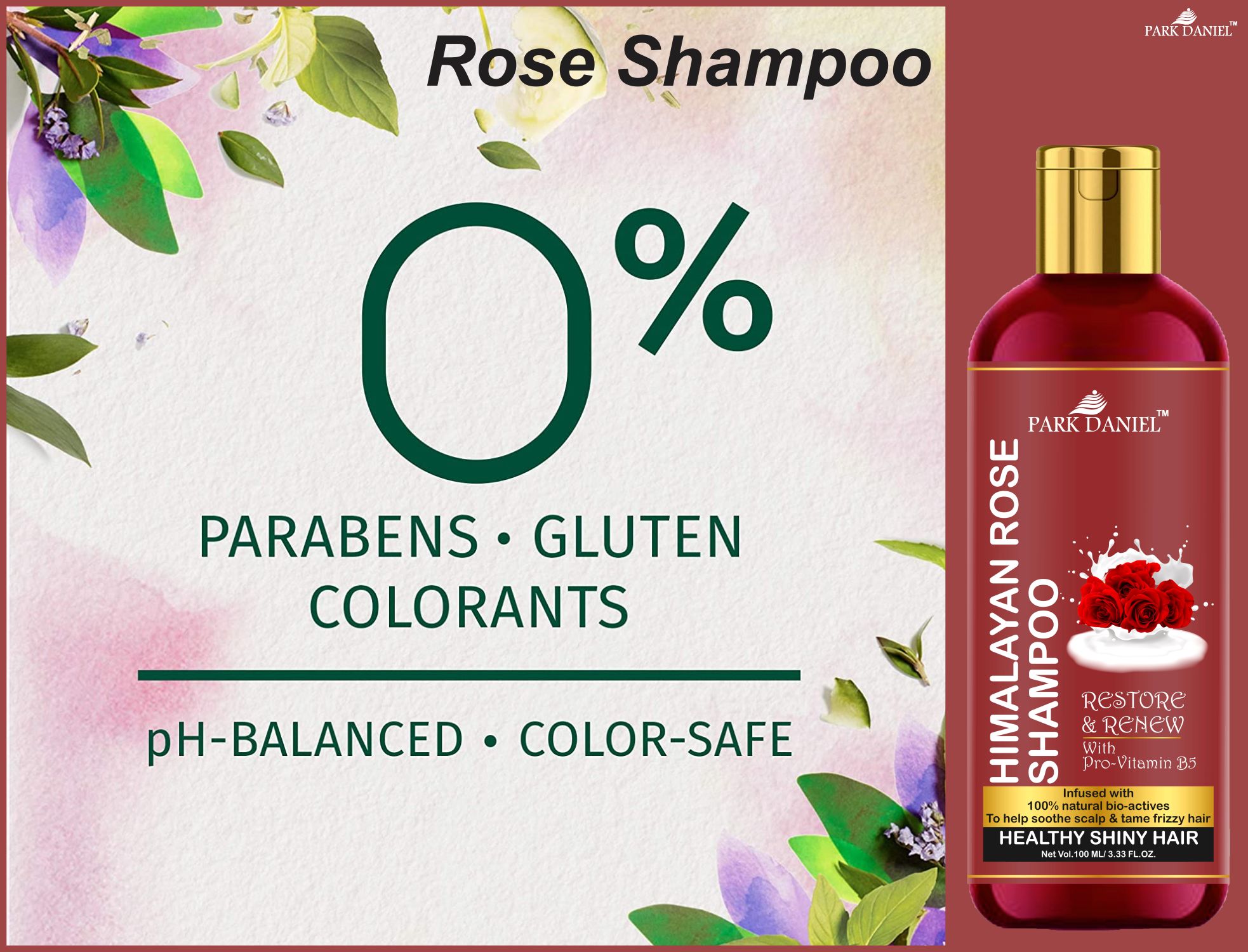 Buy Park Daniel Premium Pure and Natural Himalaya Rose Shampoo ...