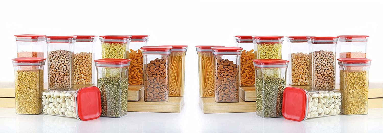 Buy Solomon Premium Quality Kit Kat Transparent Jar / Air Tight ...