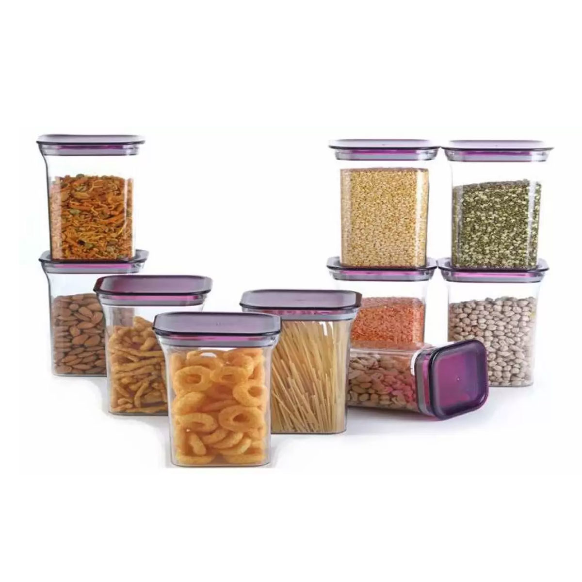 Buy Solomon Premium Quality Kit Kat Transparent Jar / Air Tight ...