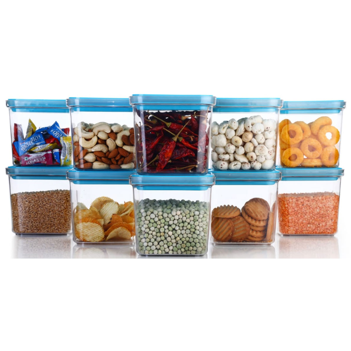 Buy Solomon Premium Quality Lock N Seal Airtight Storage Containers Set ...