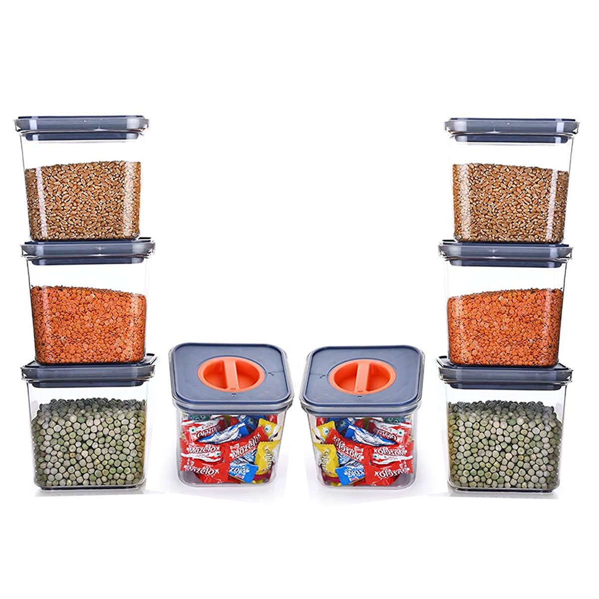 Buy Solomon Premium Quality Lock N Seal Airtight Storage Containers Set ...