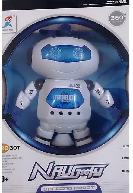 Buy Naughty Dancing Robot 360 Degree with Smart Actions and Music ...