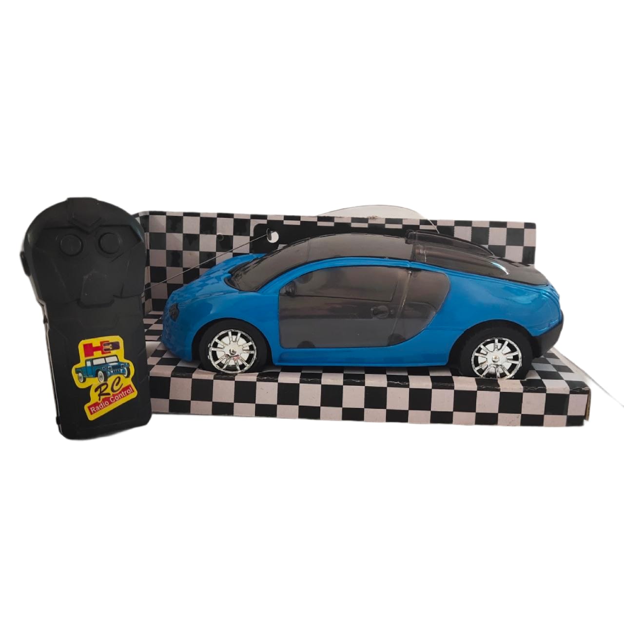 Buy 3D Light Remote Control Lightning Furious Car (Blue Color ...