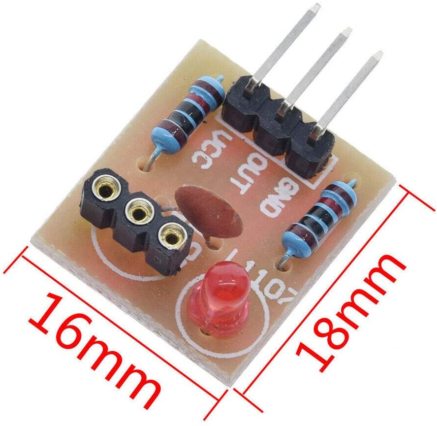 Buy TECHDELIVERS Laser Transmitter and Laser Receiver Sensor Module Non ...