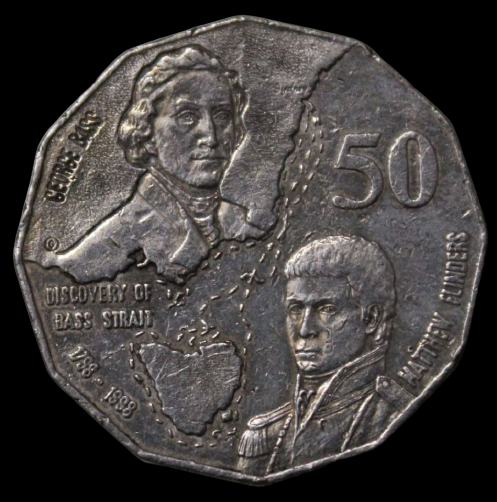 Buy 50 CENTS (1998) MATTHEW FLINDERS AND GEORGE BASS - DISCOVERY OF ...