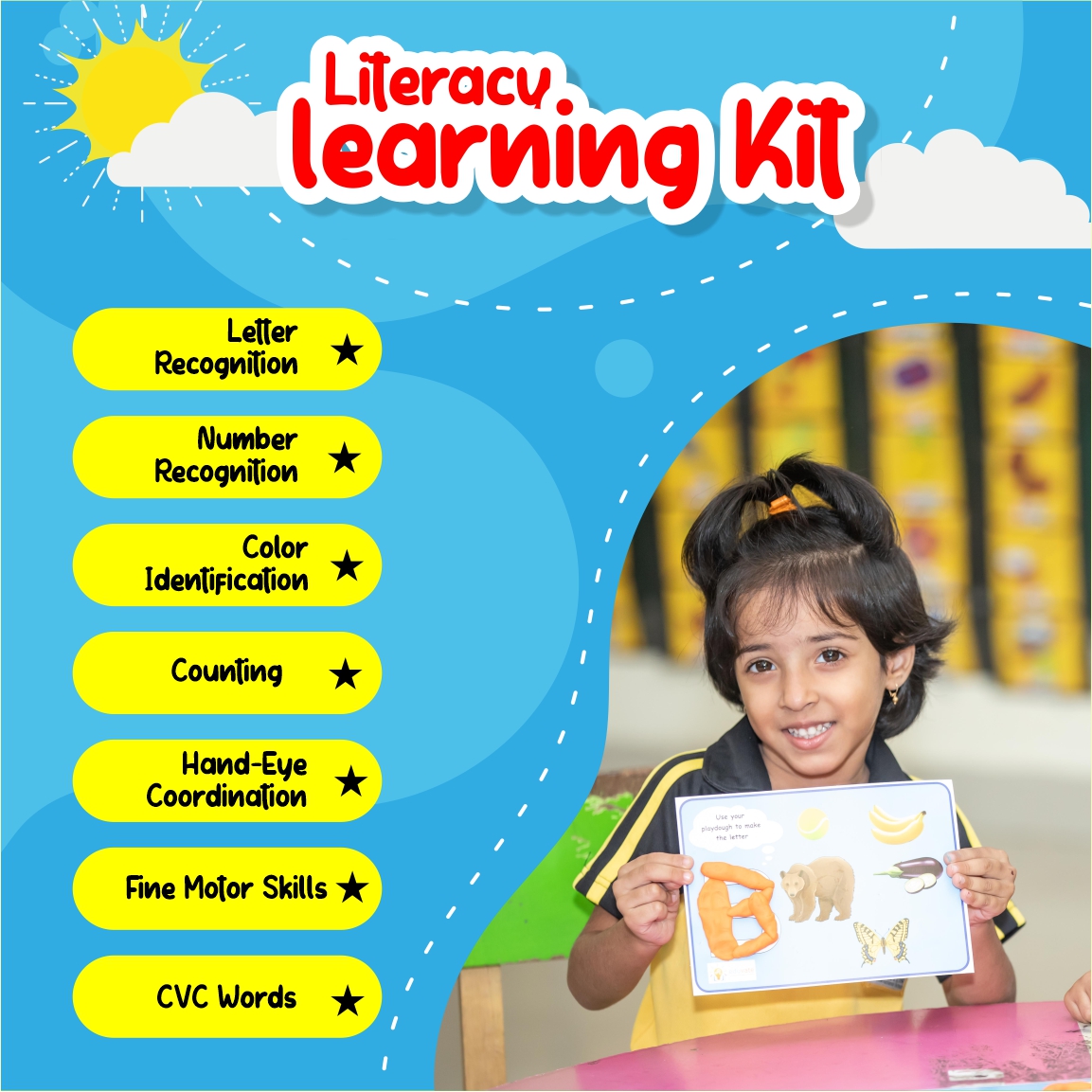 Buy Sparklebox Early ABCD Learning Preschool Kit For Kids (Nursery) II ...