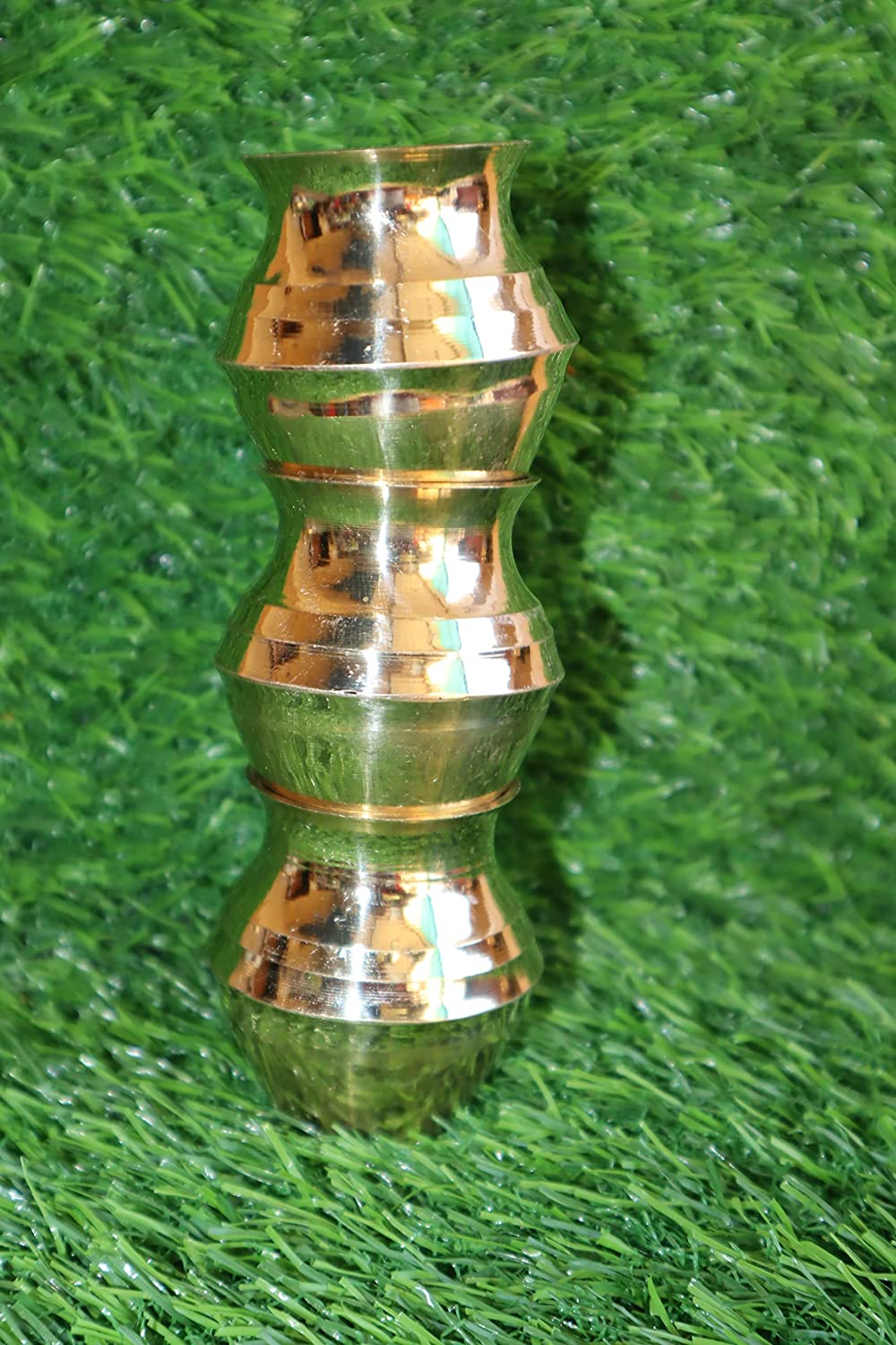 Buy Handmade Brass Kuber Lakshmi Pot/Kubera Paanai for Pooja, Growth ...