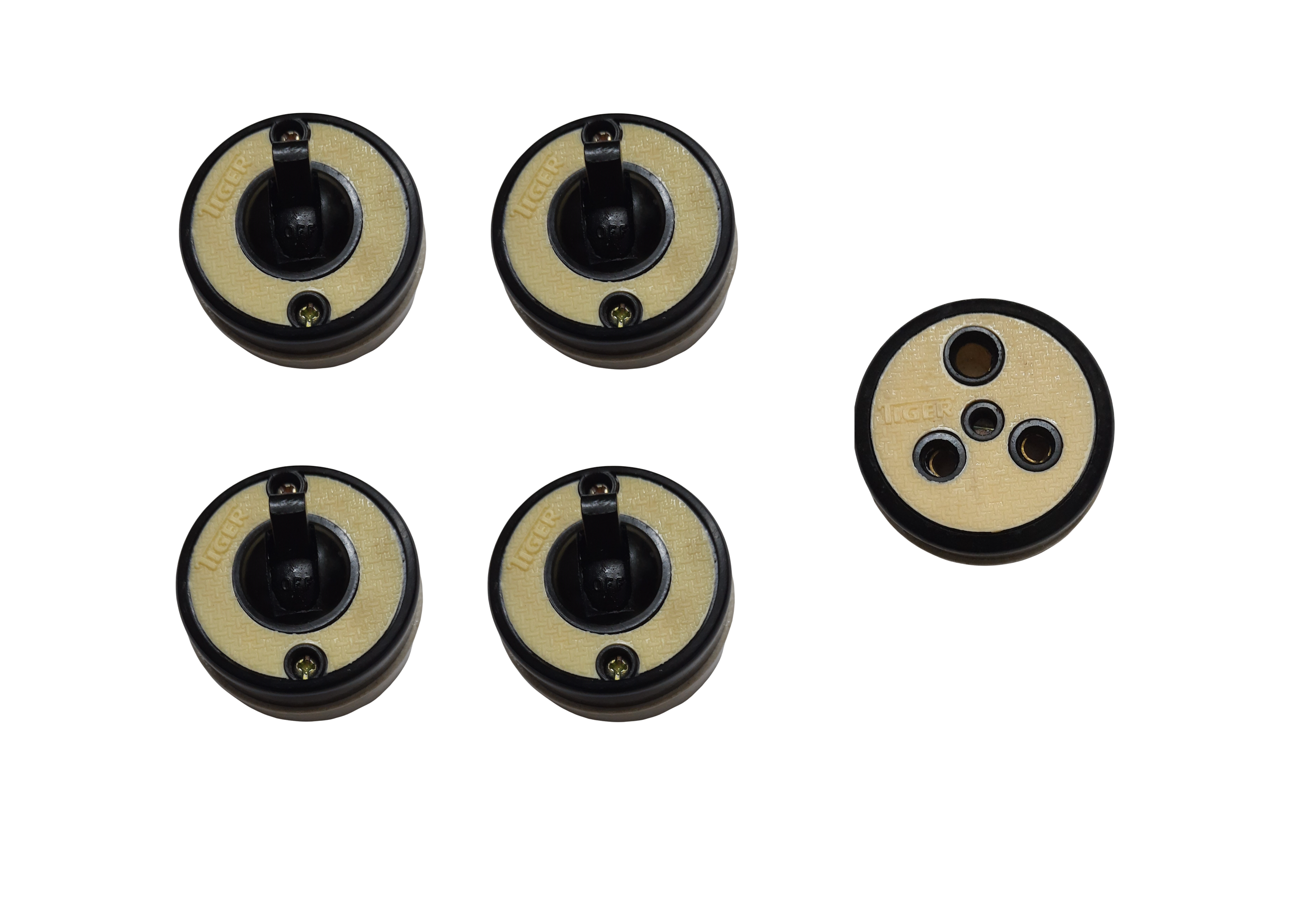 Buy Tiger- Bakelite Combo Switch Socket - 6ampere, 250volts witch ...