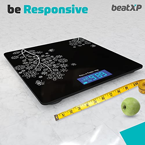 Buy Beatxp Floral Digital Bathroom Weighing Scale With Lcd Panel