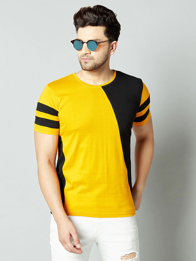 Buy Stylish Modern Cut N Sew Men Tshirt Online @ ₹259 from ShopClues