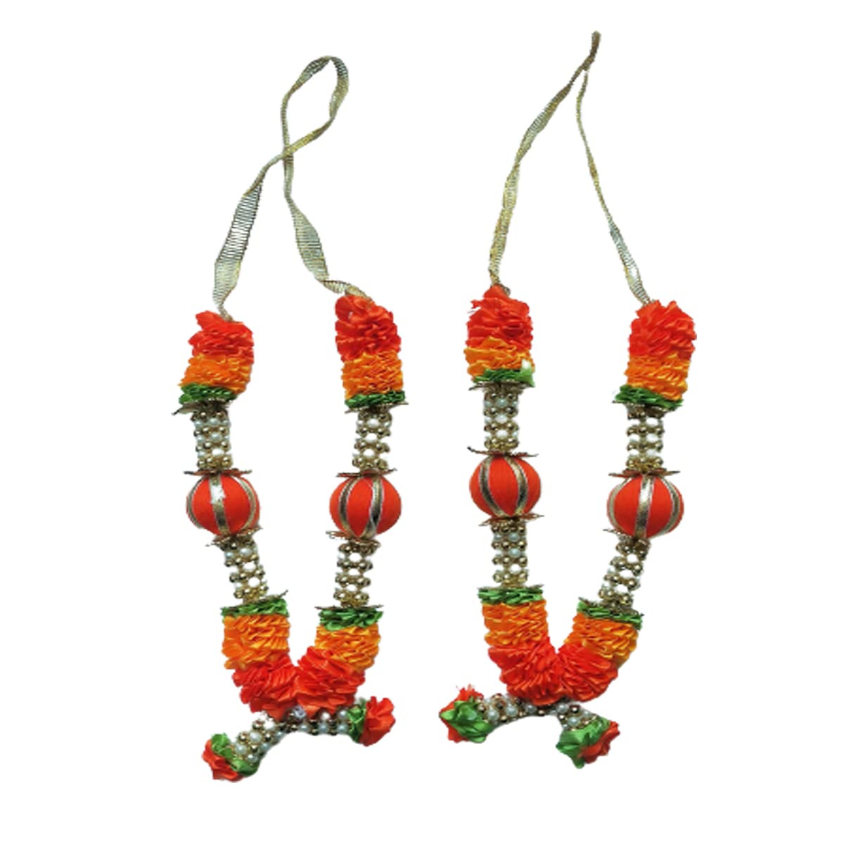 Buy Beautiful Artificial Flower Garland/Pooja Haar Mala for God Idols ...