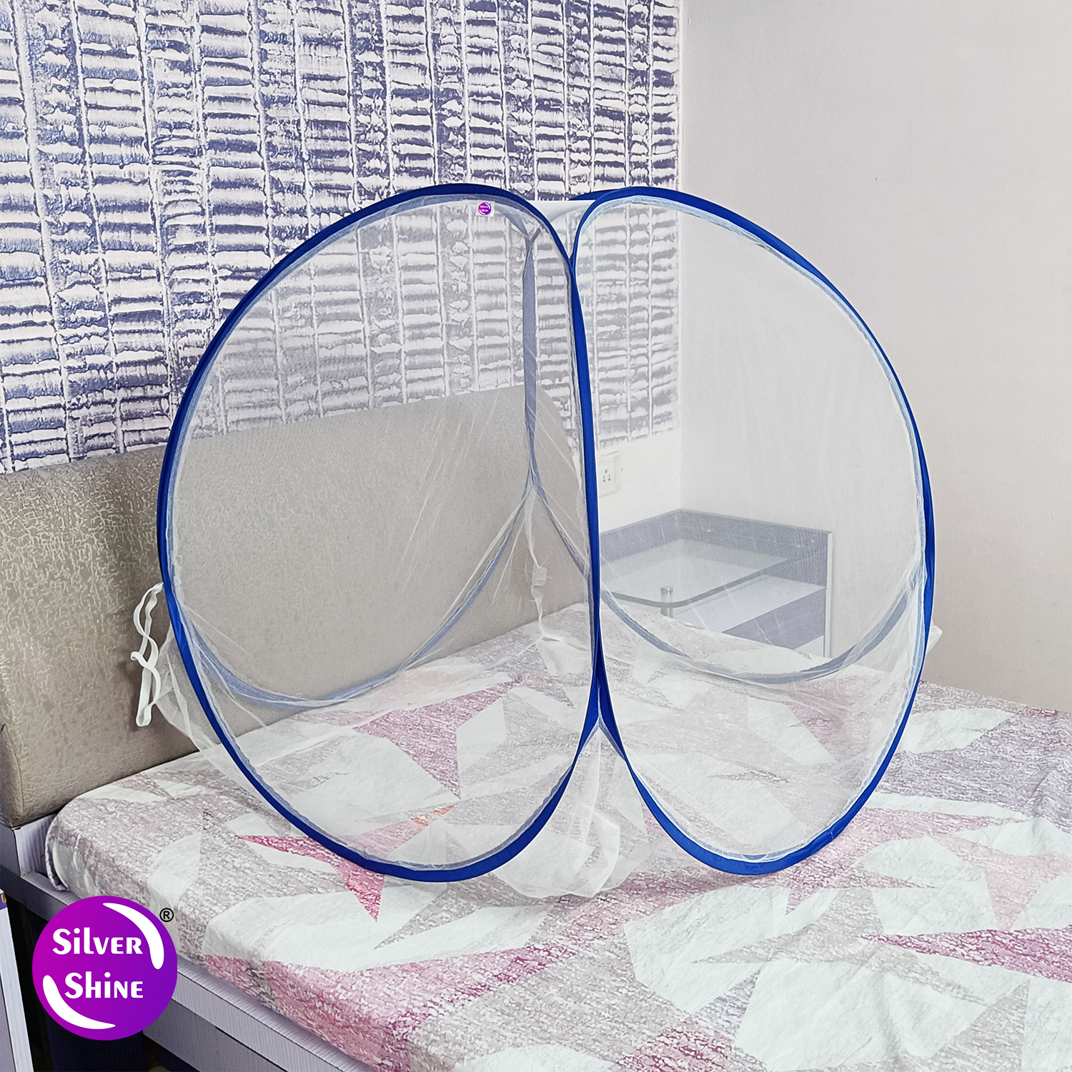 Buy Foldable Baby Mosquito Net for 0 to 36 Months Year Old Baby White ...
