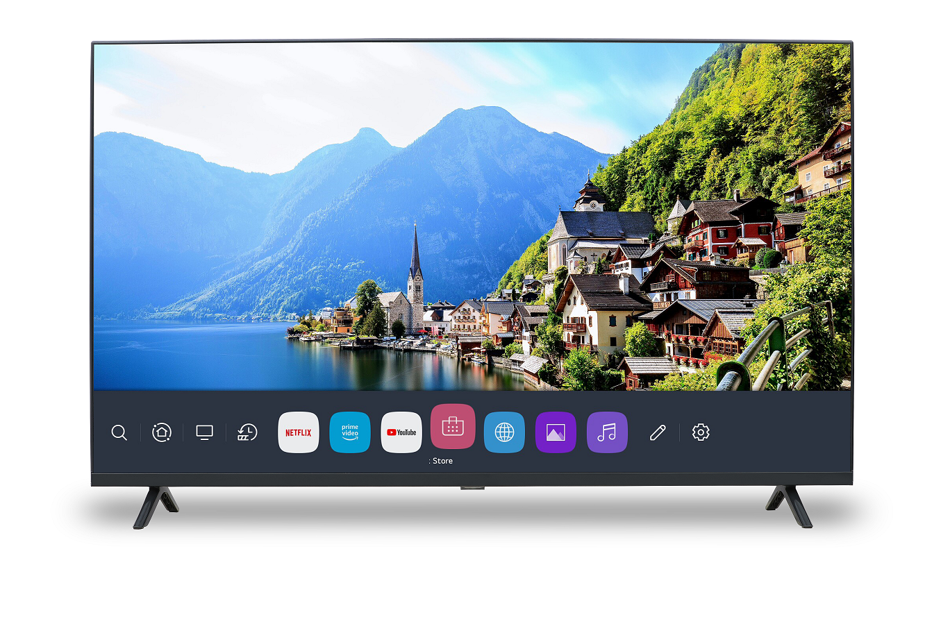 Buy AKAI 80cm (32 Inch) HD Ready Smart with Bezel Less Design Voice ...
