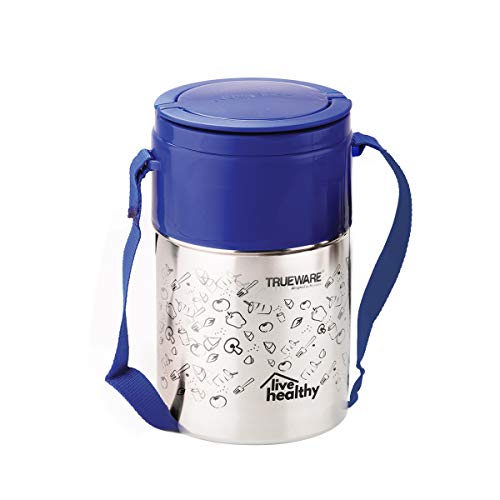 Buy Trueware Steelex 4 Lunch Box 4 Insulated Stainless Steel Containers ...