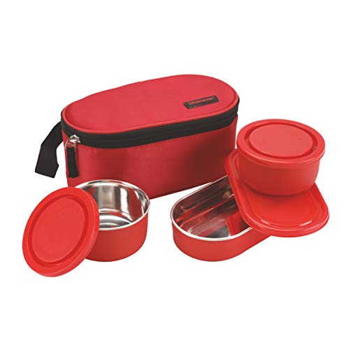 Buy Trueware Brunch 2+1 Insulated Lunch Box with Stainless Steel ...