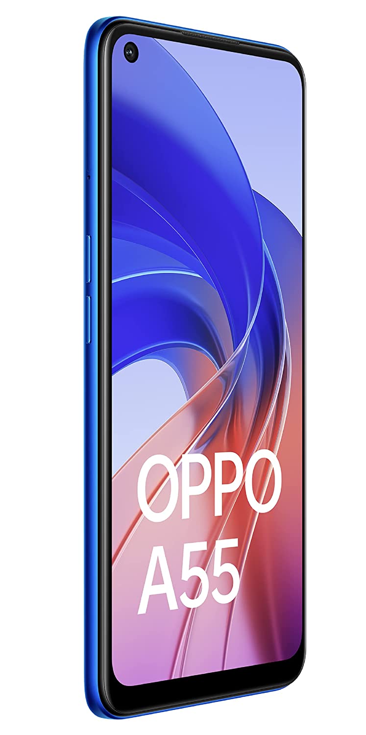 Buy OPPO A55 (Rainbow Blue, 4GB RAM, 64GB Storage) Online @ ₹17990 from ...