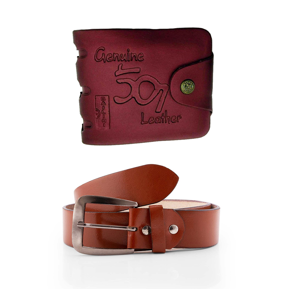 Buy 29K Combo Of Wallet And Belt Online @ ₹259 from ShopClues
