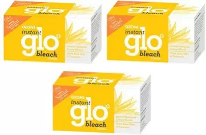 Buy OZONE Instant Glo Bleach with the Goodness of Aloe Vera Turmeric ...