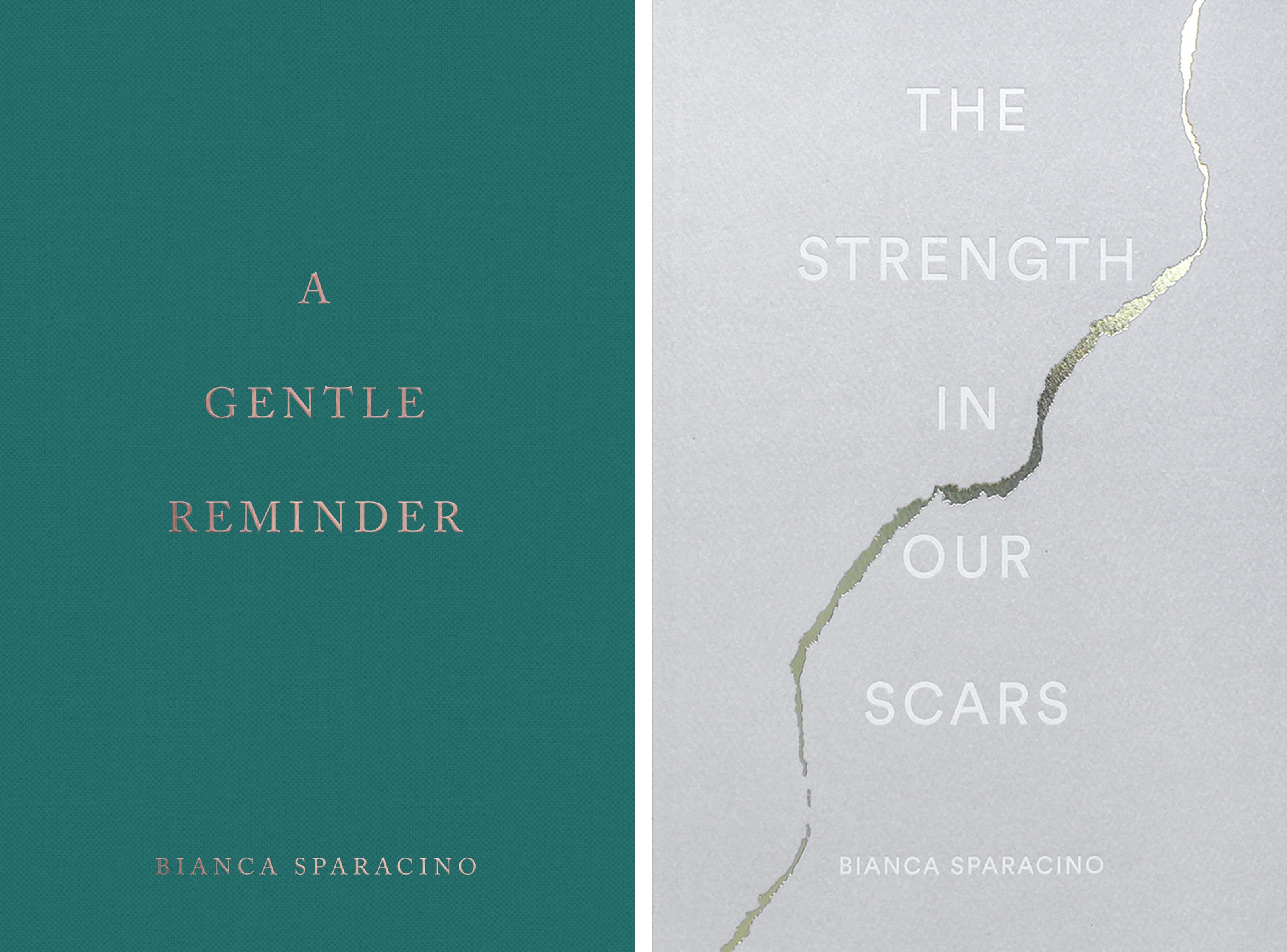 Buy Bianca Sparacino 2 Books Set Gentle Reminder Strength In Our Scars ...