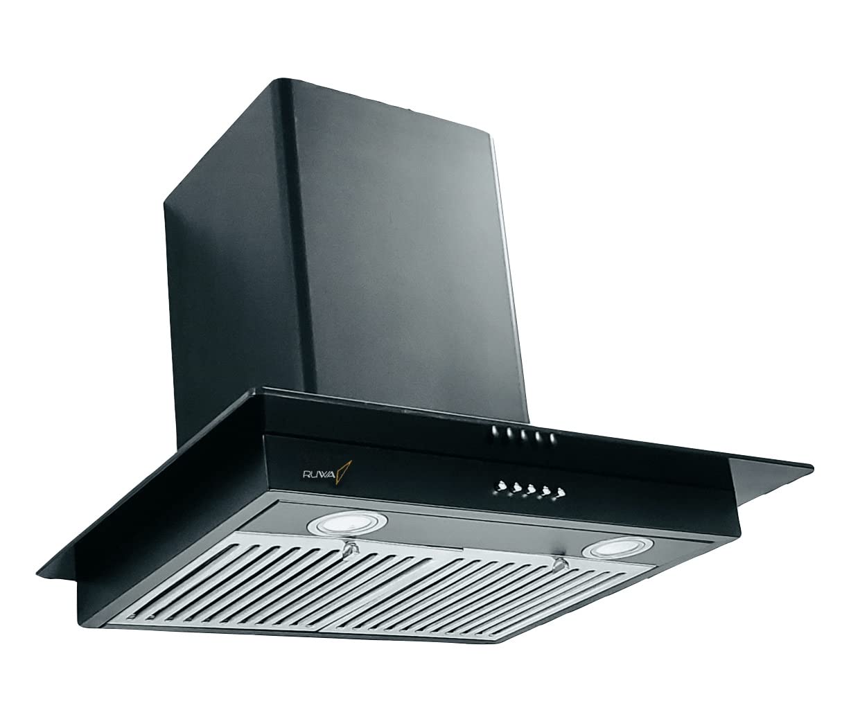 Buy Ruwa 60cm 1100m3/hr Glass Kitchen Chimney with Installation Kit ...