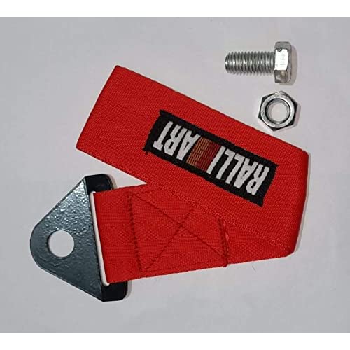 Buy IIVAAS RED RALLYART Tow Belt and Strap RALLYART Premium RED ...