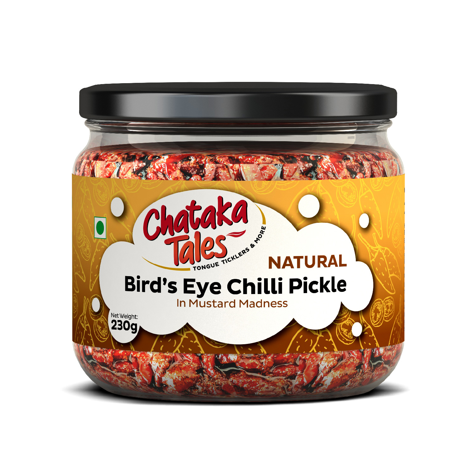 Buy Natural Birds Eye Chilli Pickle Online @ ₹490 from ShopClues