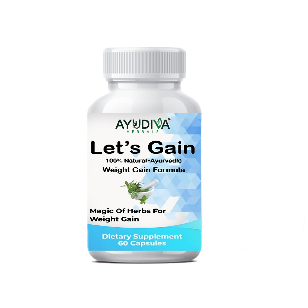 Buy Let's Gain Advanced Formula for Weight Gain (60 Capsules) Online ...