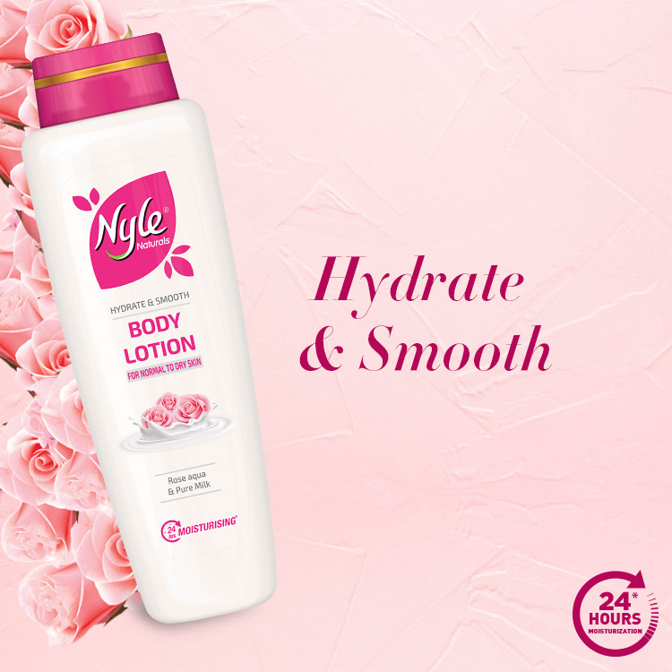 Buy Nyle Naturals Hydrate Smooth Body Lotion For Normal To Dry Skin ...