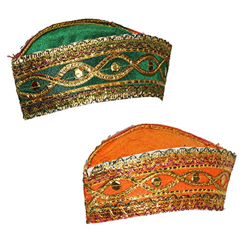 Buy Kaku Fancy Dresses Qawwali Cap For Kids Anarkali Cap, Mugal Theme ...