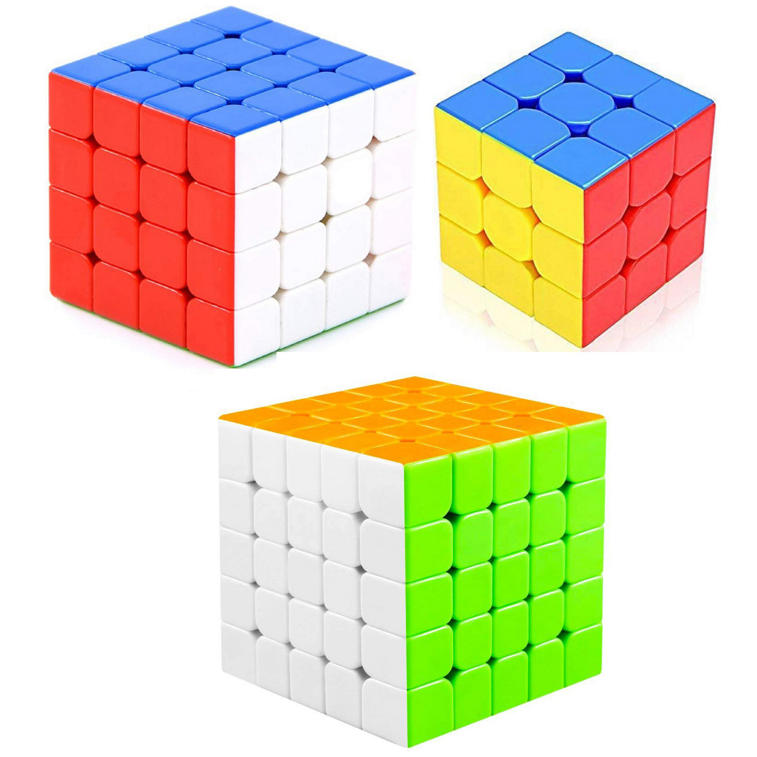 Buy Aseenaa High Speed Combo of 3X3 4x4 And 5x5 Cube High Speed ...