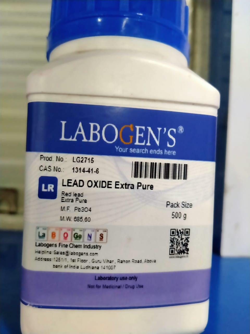 Buy Lead Oxide Online - Get 2% Off