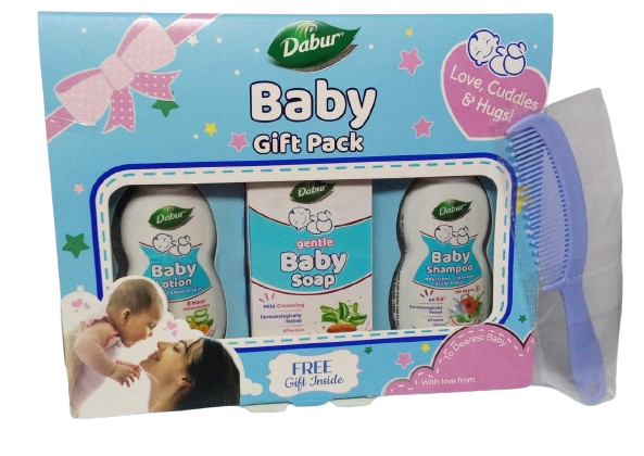 Buy Dabur Baby Gift pack (Lotion 60 ml Soap 50 ml Shampoo 60 ml) Online ...