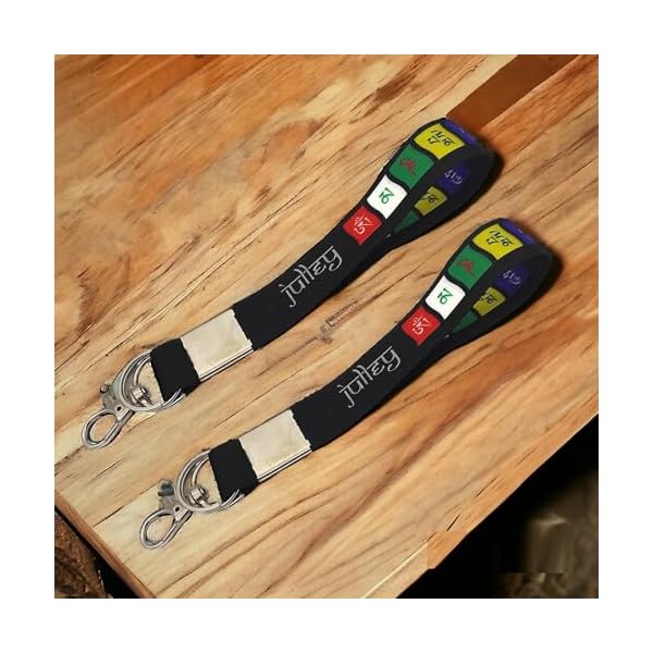 Buy Bhajanlal Greenery Tibetan Ladakh Prayer Words Lanyard Keychain ...