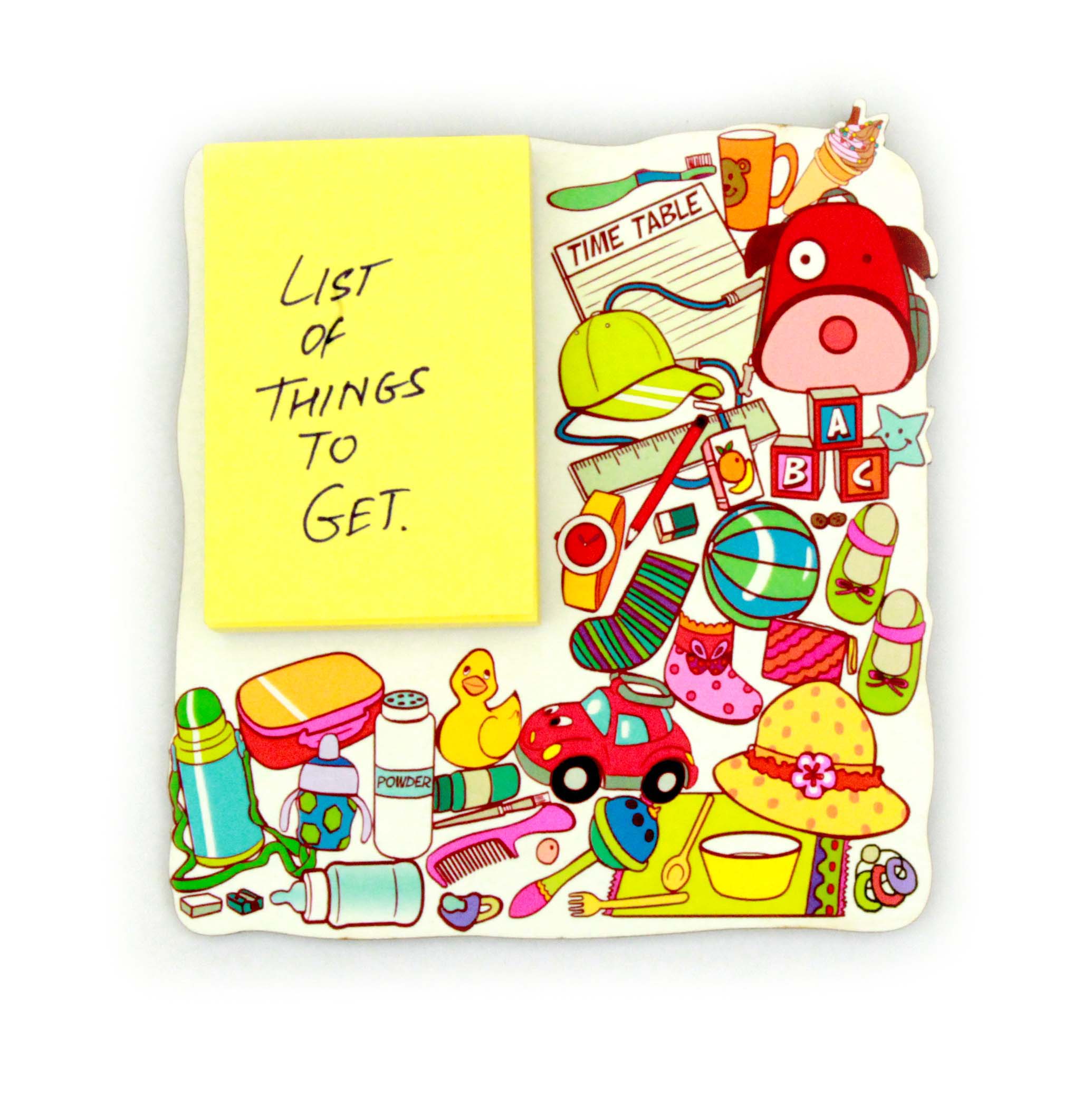 Buy Fridge Magnet With Note Pad - Kid Online @ ₹299 from ShopClues