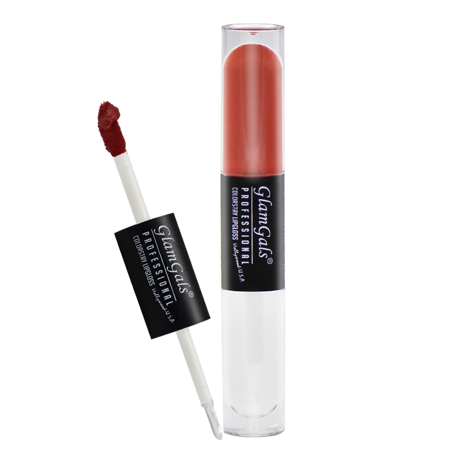 Buy GlamGals Color Stay Dual Lip Gloss - Brown - 8 ML Online @ ₹325 ...