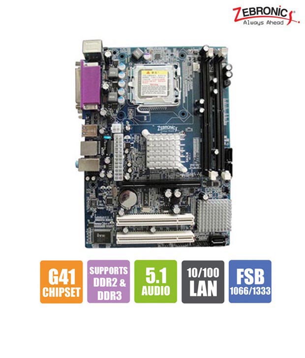 Buy Zebronics G31-775 Socket MotherBoard with Lan + Sata Online @ ₹3999 ...