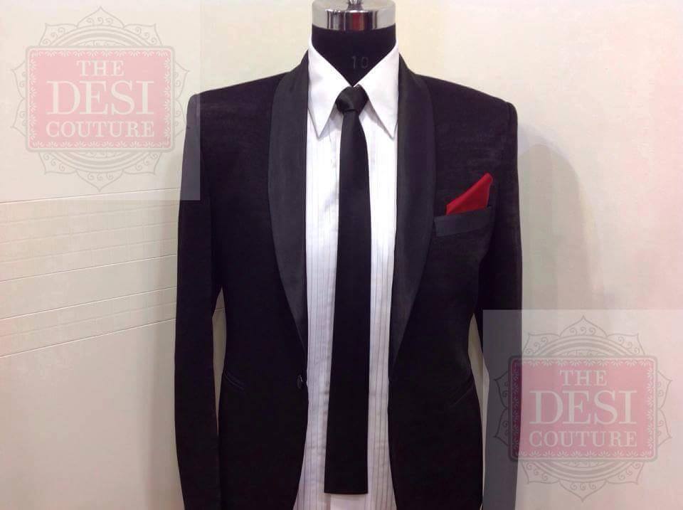 Buy Gents Formal Suit BLACK SUIT Online @ ₹8000 from ShopClues
