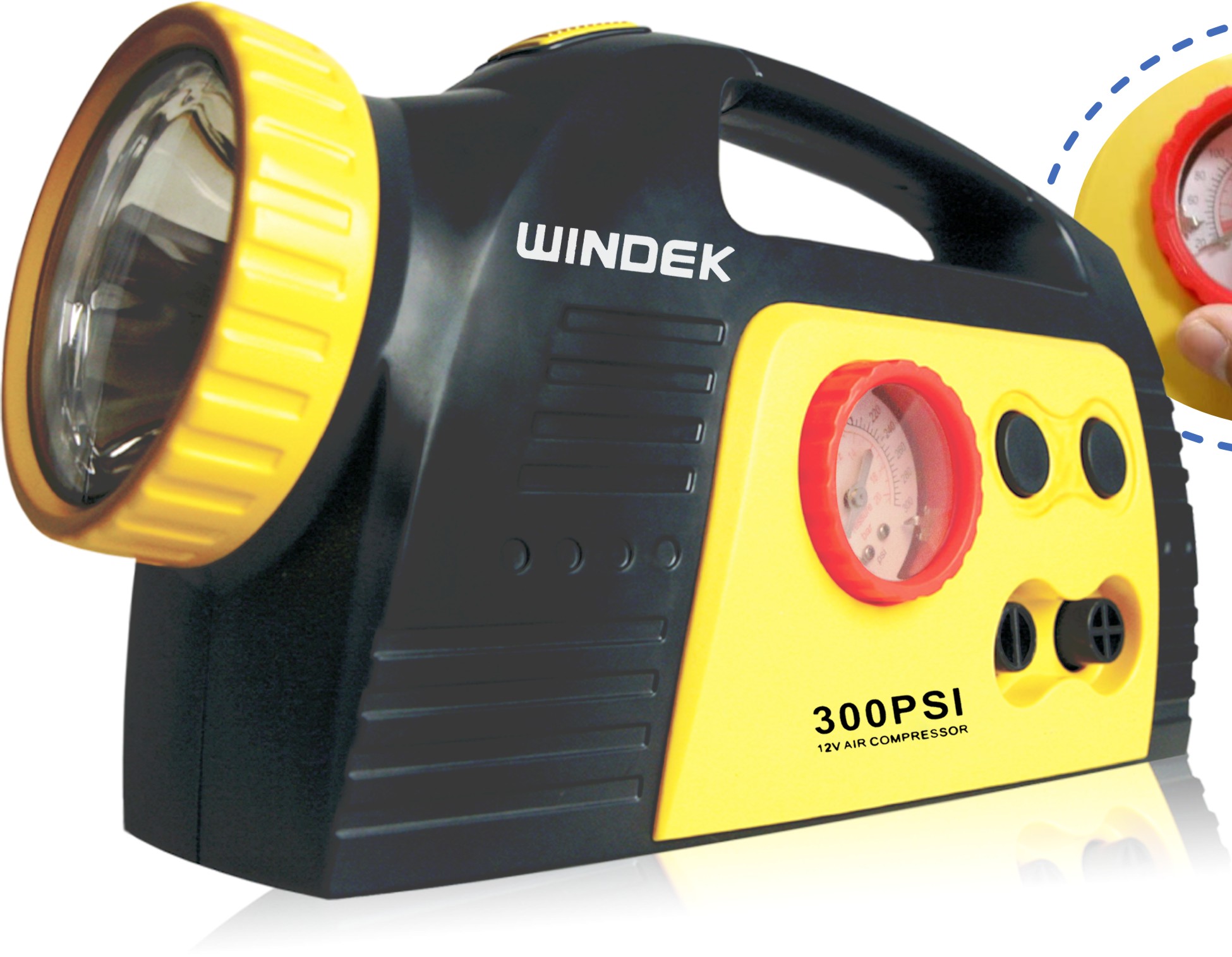 Buy MOTOCOP-Analog Preset Tire Inflator Online @ ₹1990 from ShopClues