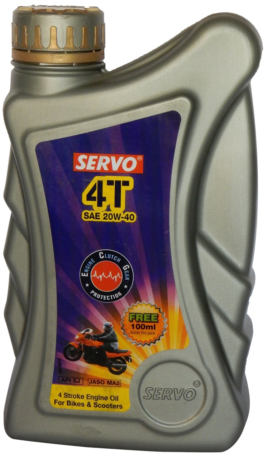 Buy Kundu Oil Petroleum Company Servo 4T 20W-40 Petrol Engine Oil for ...