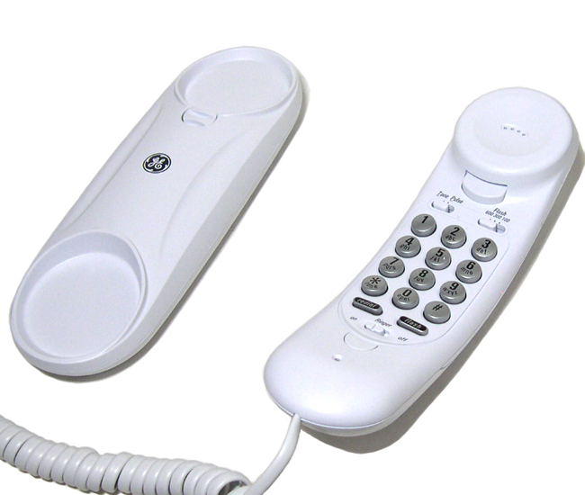Buy Landline Phone GE 29261 Slimline Telephone Handy Phone - White ...