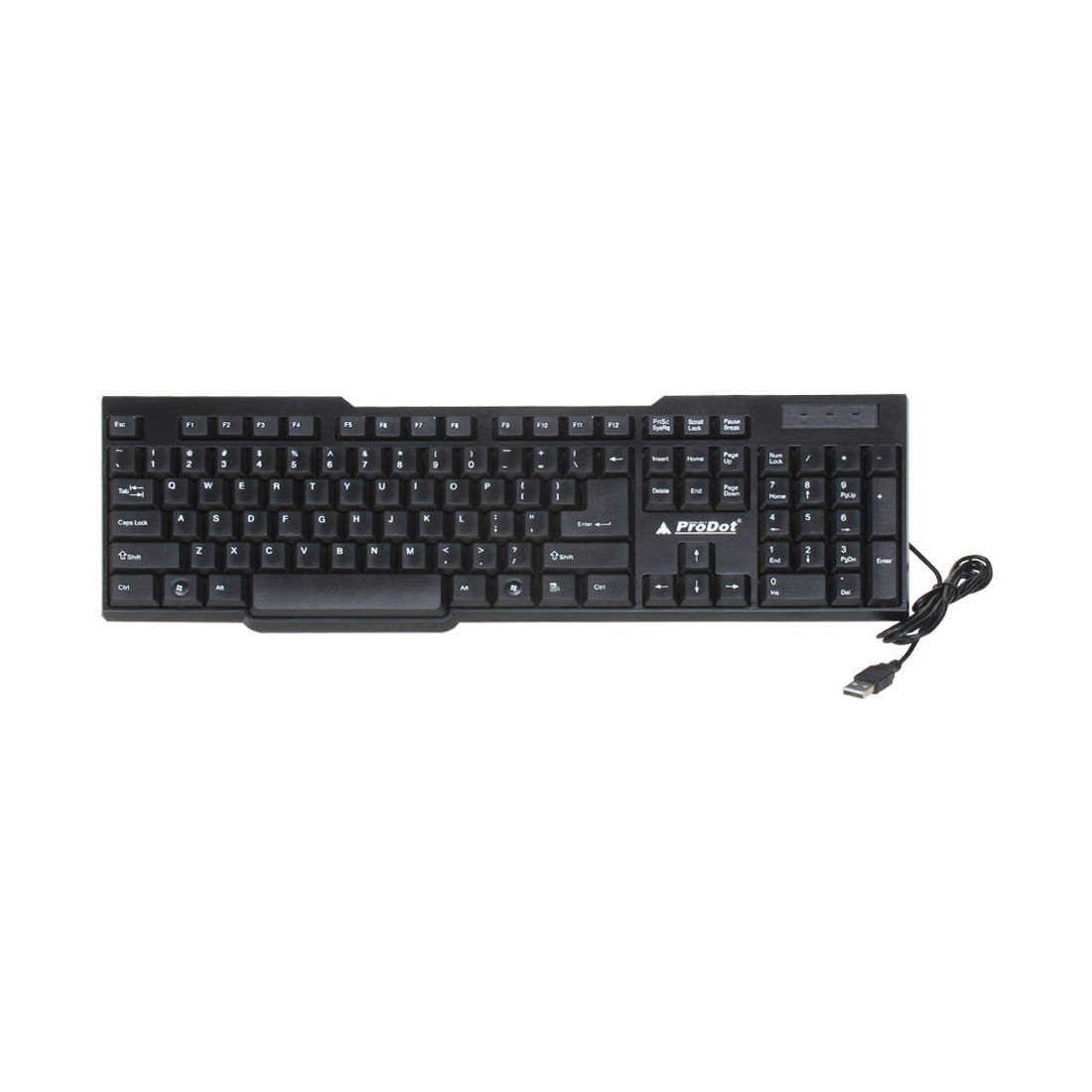 Buy Prodot Wired Usb Standard Keyboard Online ₹599 From Shopclues