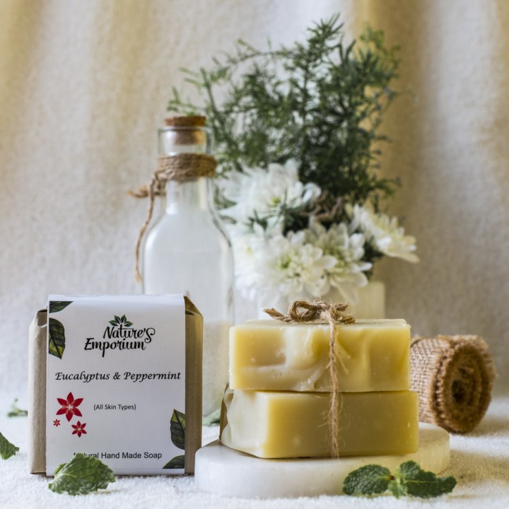 Buy Nature's Emporium Eucalyptus Peppermint Natural Handmade Soap ...