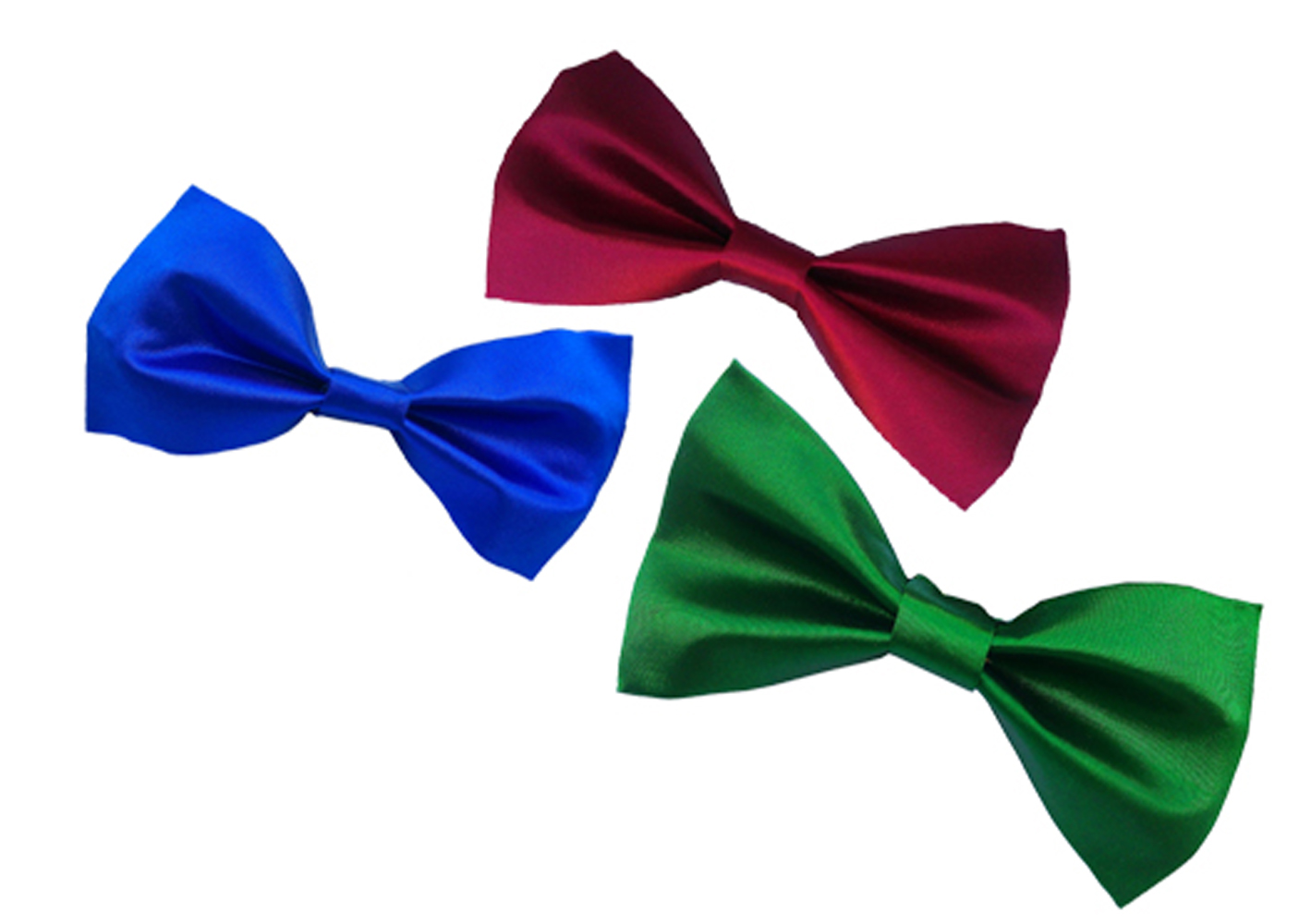 Buy Wholesome deal mens multi colored neck bow tie (pack of three ...