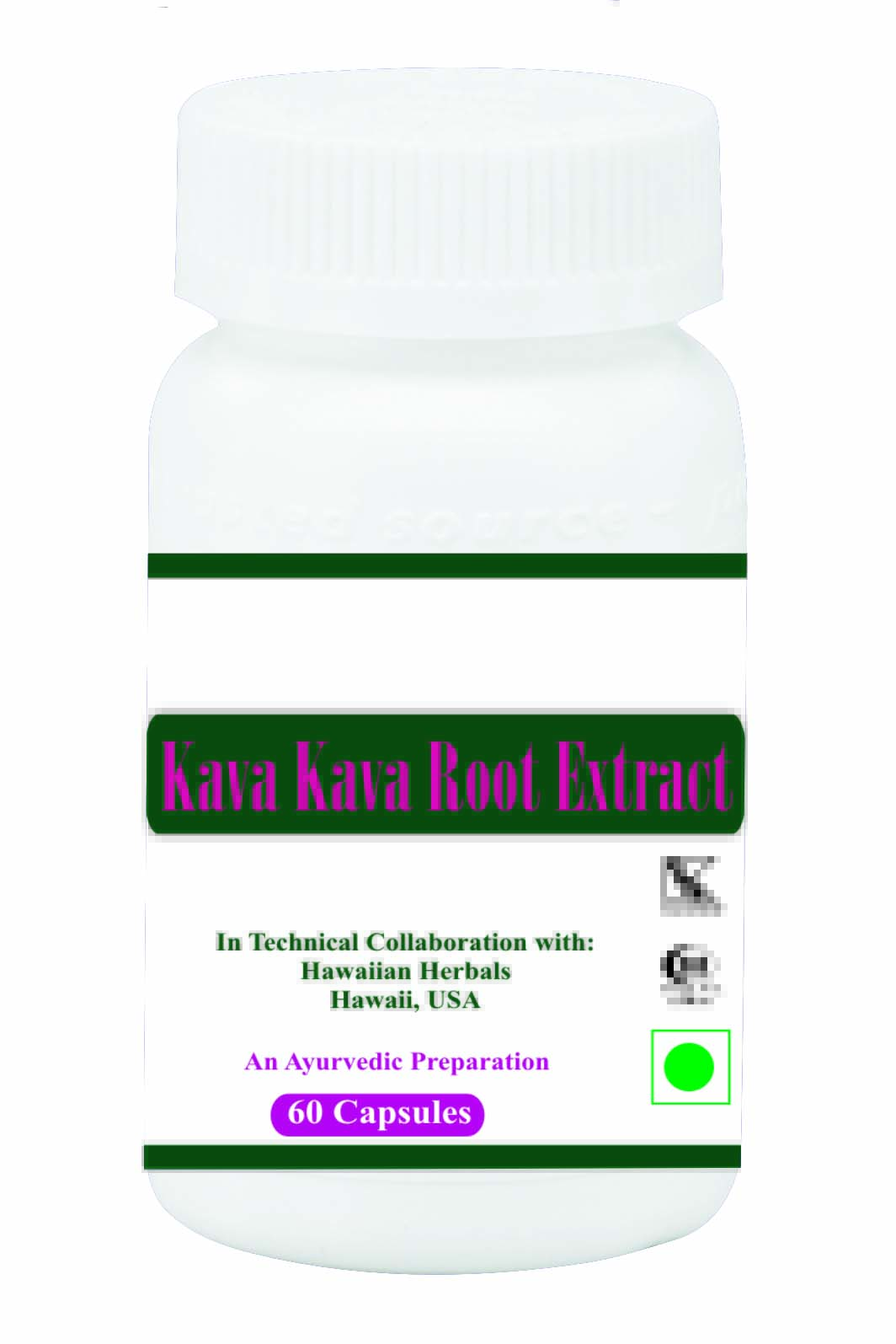 Buy Hawaiian herbal kava kava root extract capsule Online @ ₹535 from ShopClues